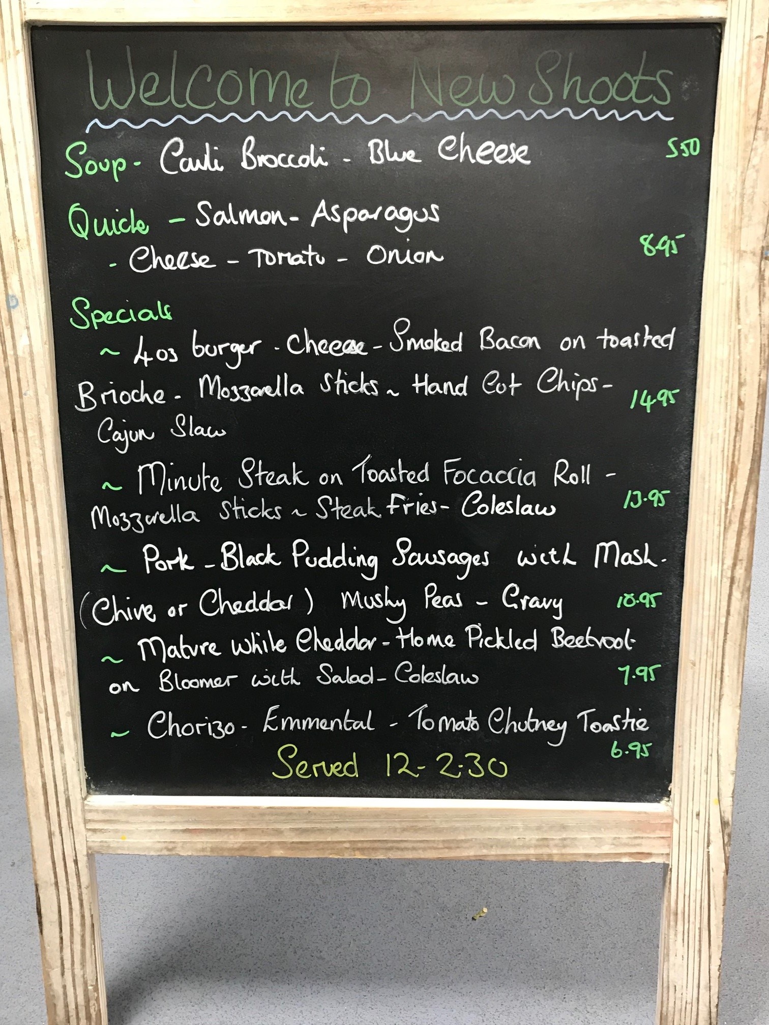 New Shoots – New Leaf Plant Centre